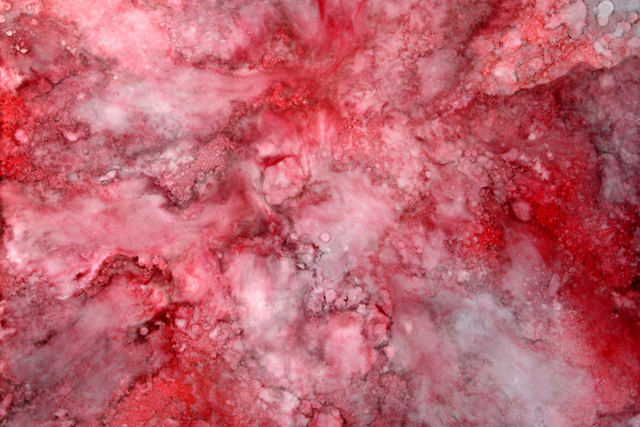 Jade Panel Painted in Oil Colors Coral Red Jade - International Art ...
